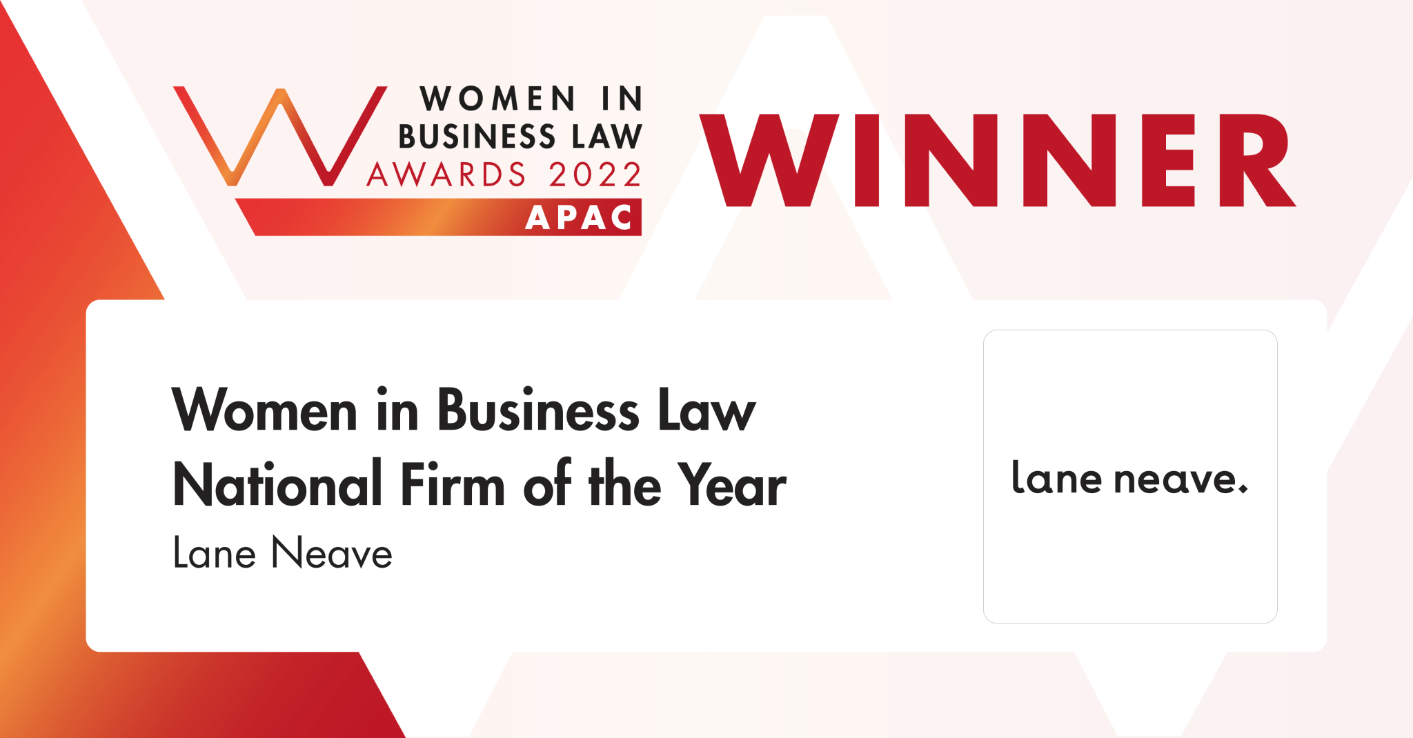 Accomplishments - Lane Neave